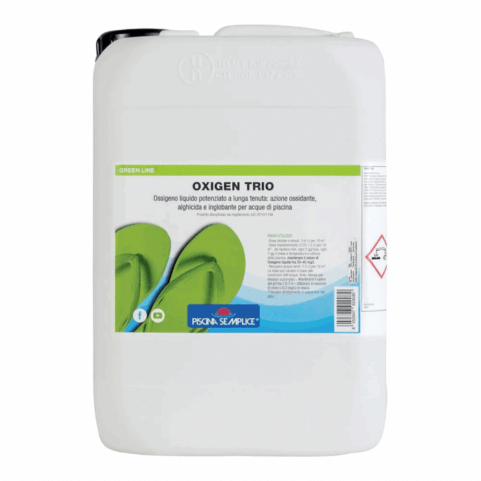 Oxigen Trio LaPi – Ossigeno liquido multifunzione piscina